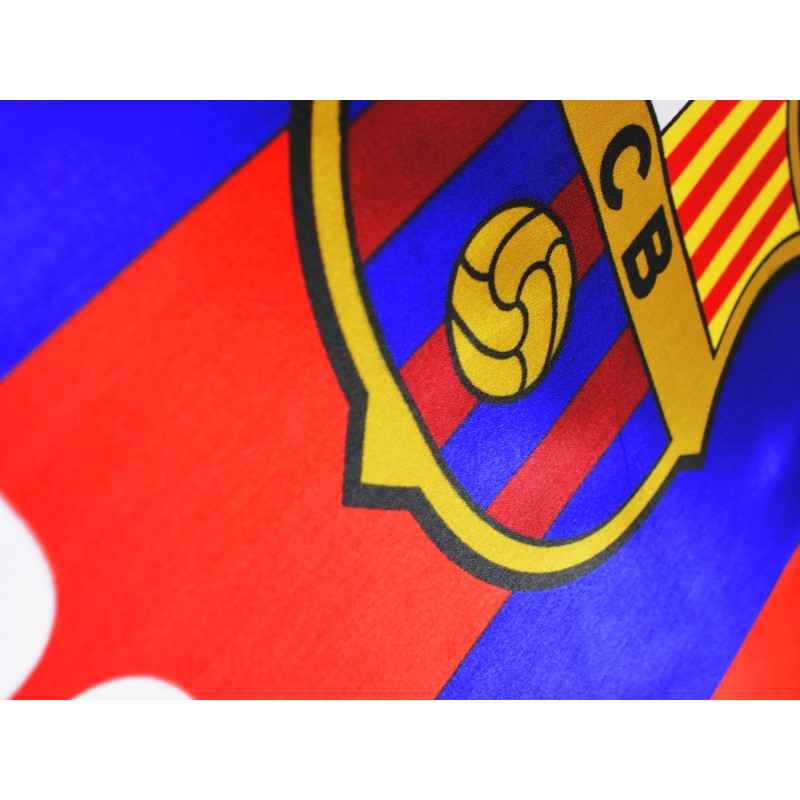 Bandera FC Barcelona Oficial 90x150 cm | Producto Oficial - StockFutbol