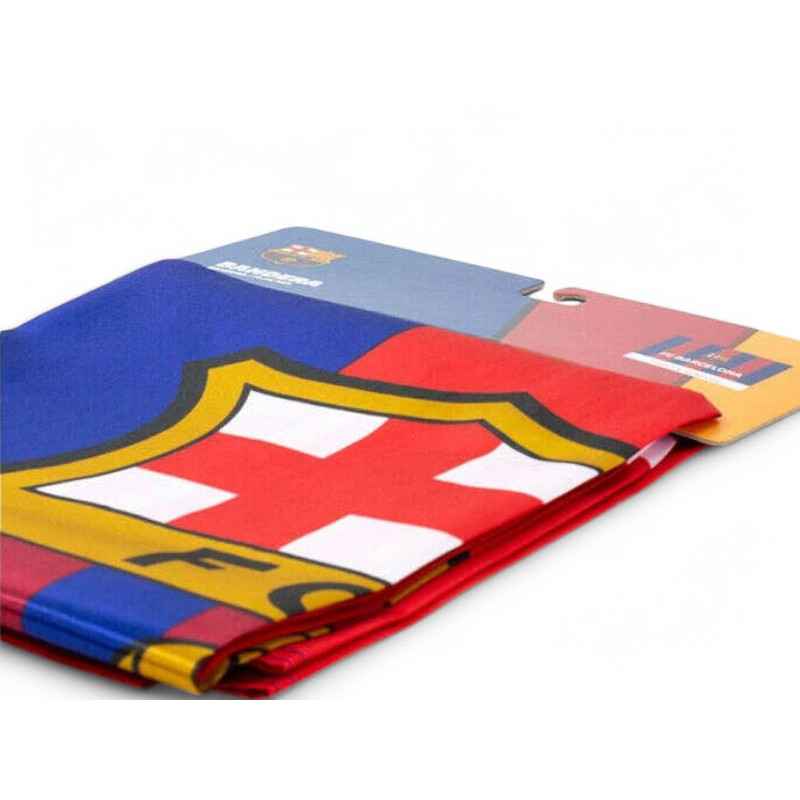Bandera FC Barcelona Oficial 90x150 cm | Producto Oficial - StockFutbol